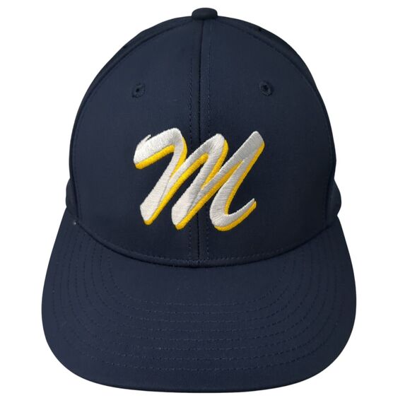 Champro | Accessories | Letter M Fitted Hat Blue Sm Lightweight C Fit ...